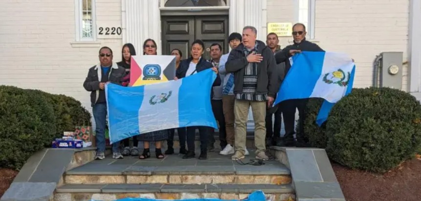 Migrantes guatemaltecos en Washington DC piden la liberación de presos ...