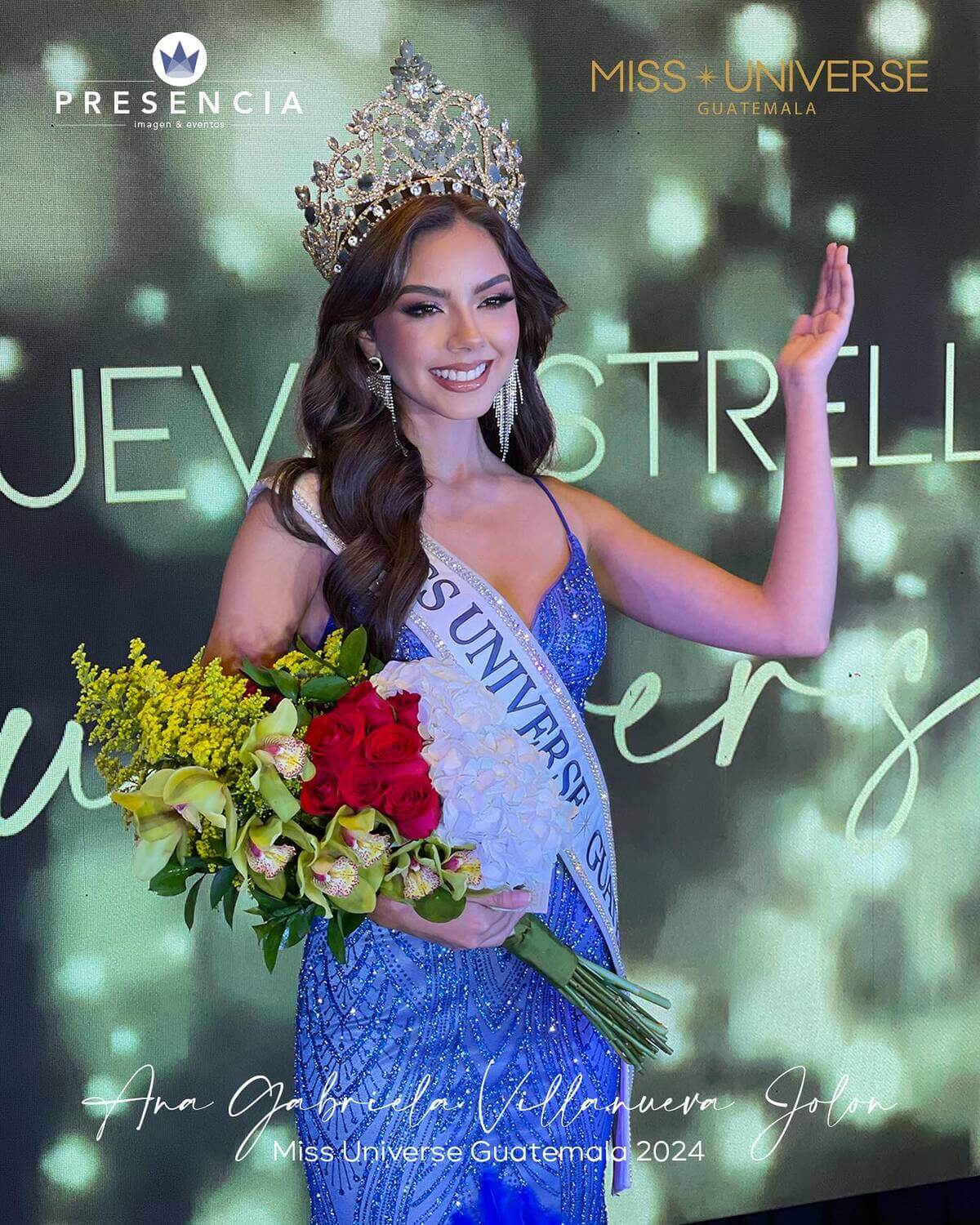 ¿Quién es Ana Gabriela Villanueva, la nueva Miss Universo Guatemala ...