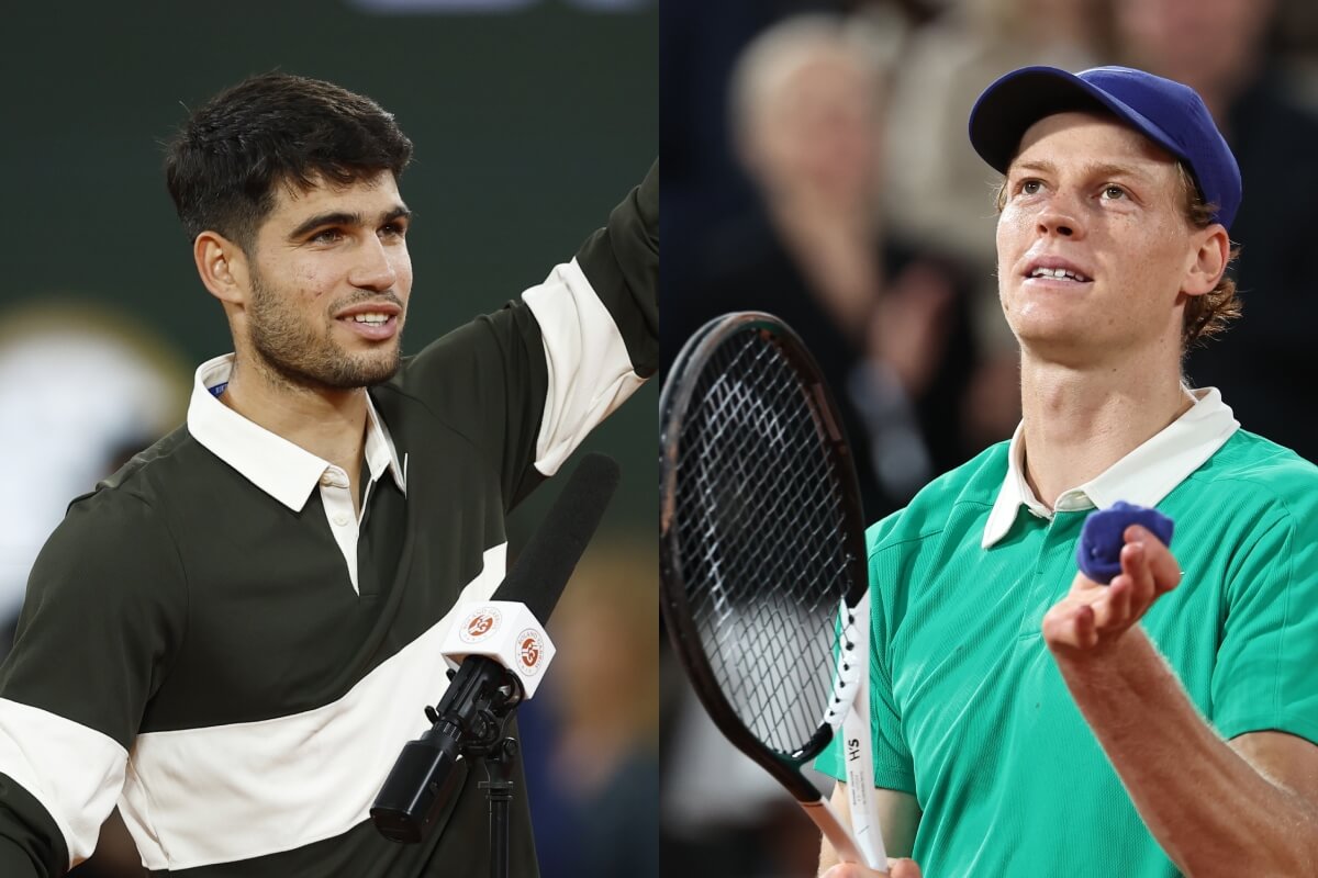 Roland Garros: Carlos Alcaraz y Jannik Sinner se enfrentarán en la gran final - La Hora