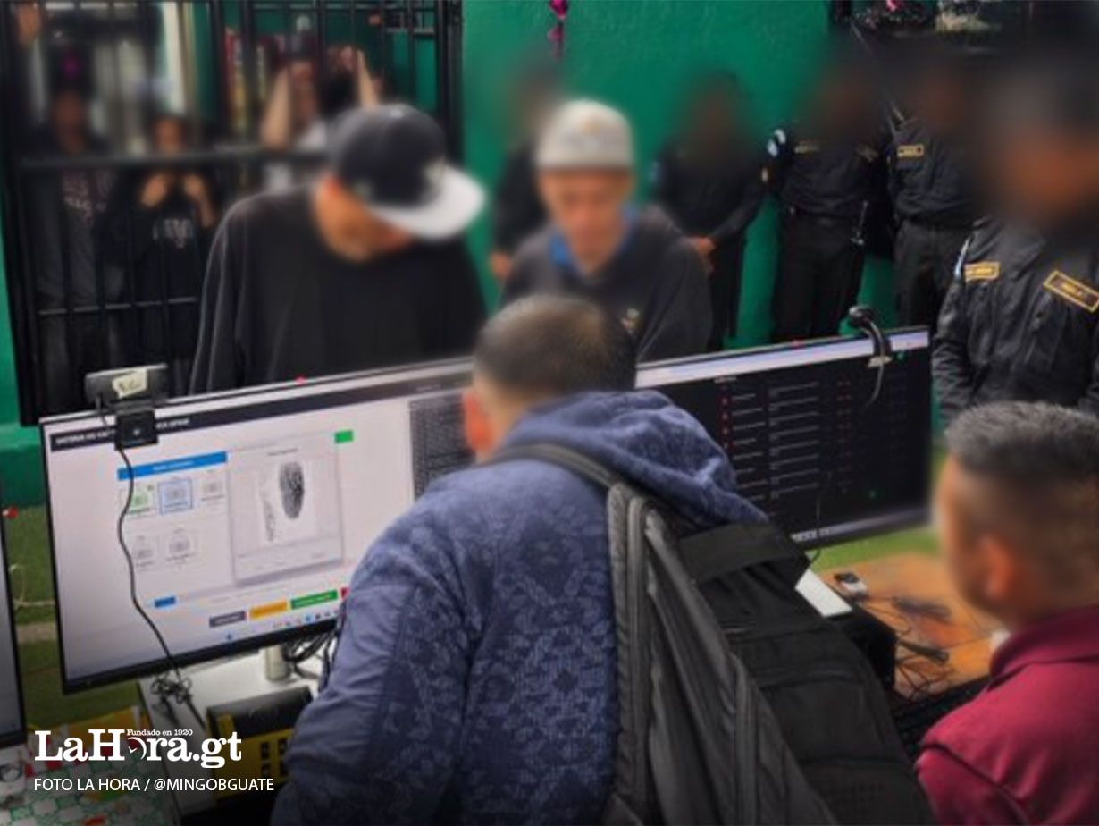 Mingob implementa registro biométrico MI3 en el Centro Preventivo para Hombres de la zona 18